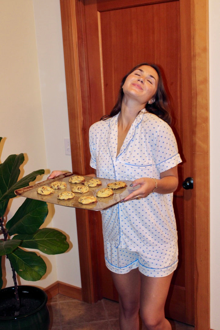 Snooze in Style / sky blue – REM Sleepwear